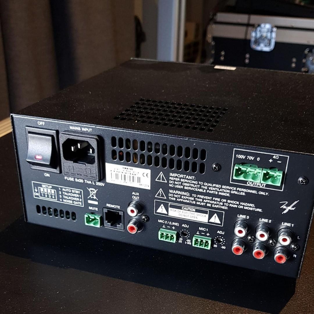 Ecler HMA120 Self-powered Media Mixer For Sale, Audio, Other Audio Equipment on Carousell