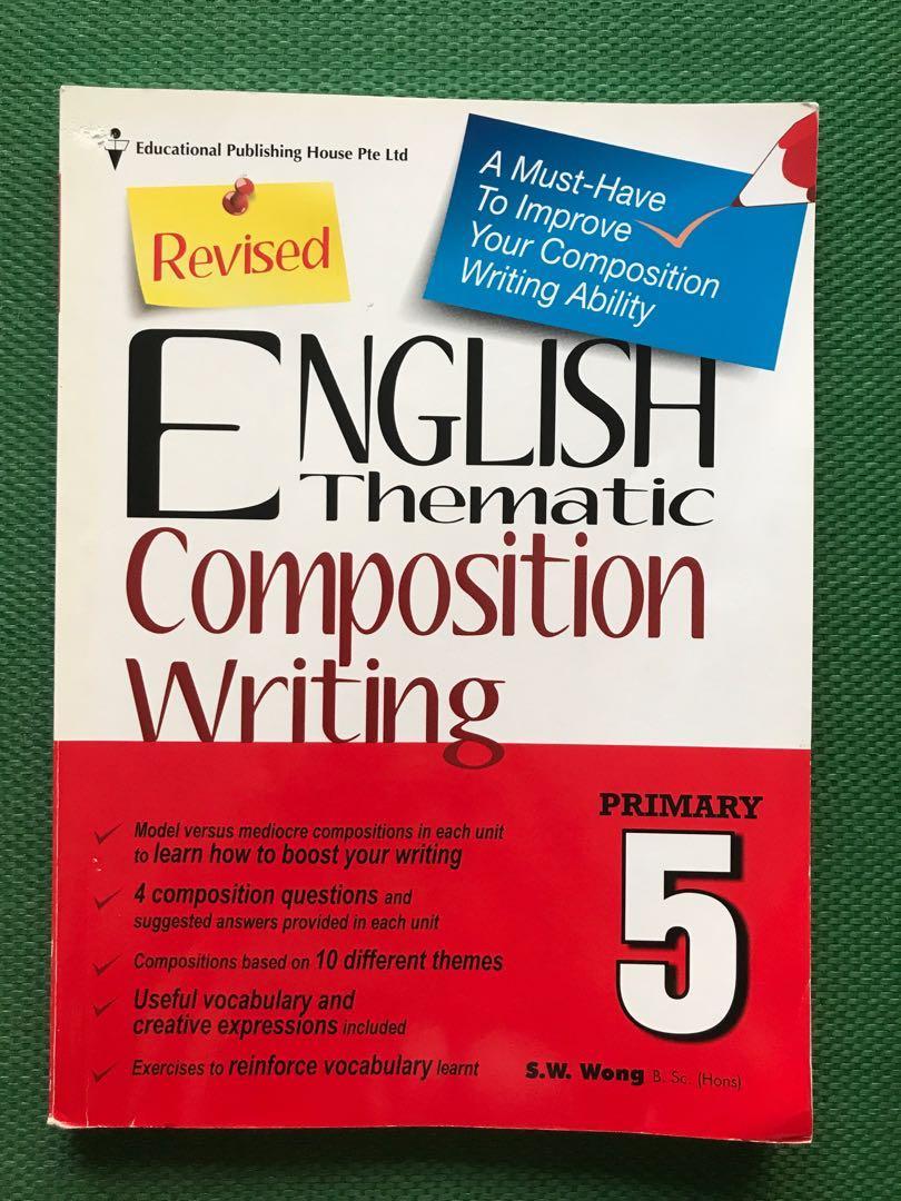 English Thematic Composition Writing Primary 5, Hobbies & Toys, Books ...