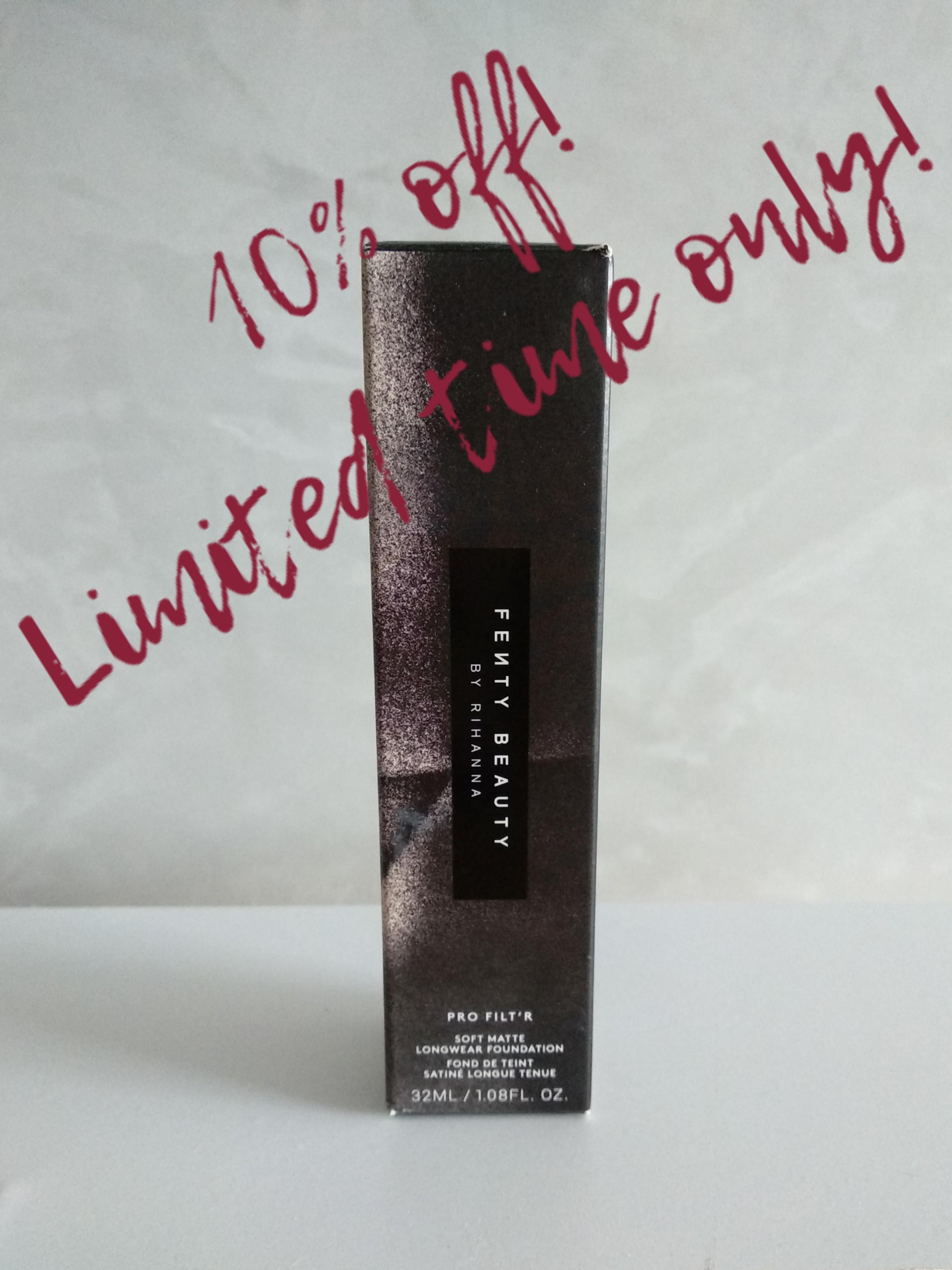 FENTY BEAUTY - Soft Matte Long Wearing Foundation (140), Beauty ...