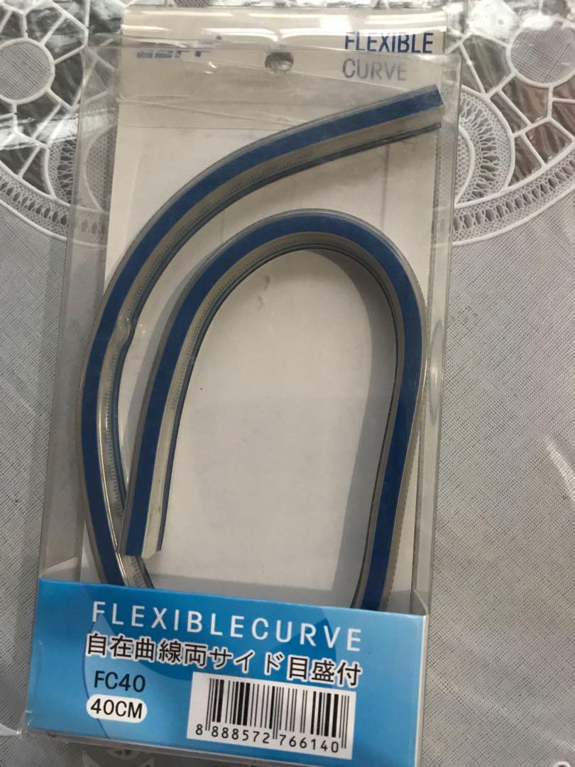 FLEXIBLE CURVE RULER 40cm, Hobbies & Toys, Stationery & Craft, Craft ...
