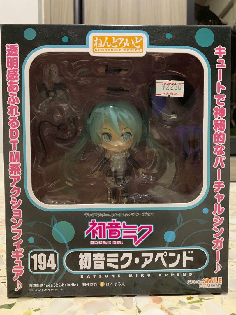 Hatsune Miku Append Nendoroid No.194, Hobbies & Toys, Toys & Games on ...