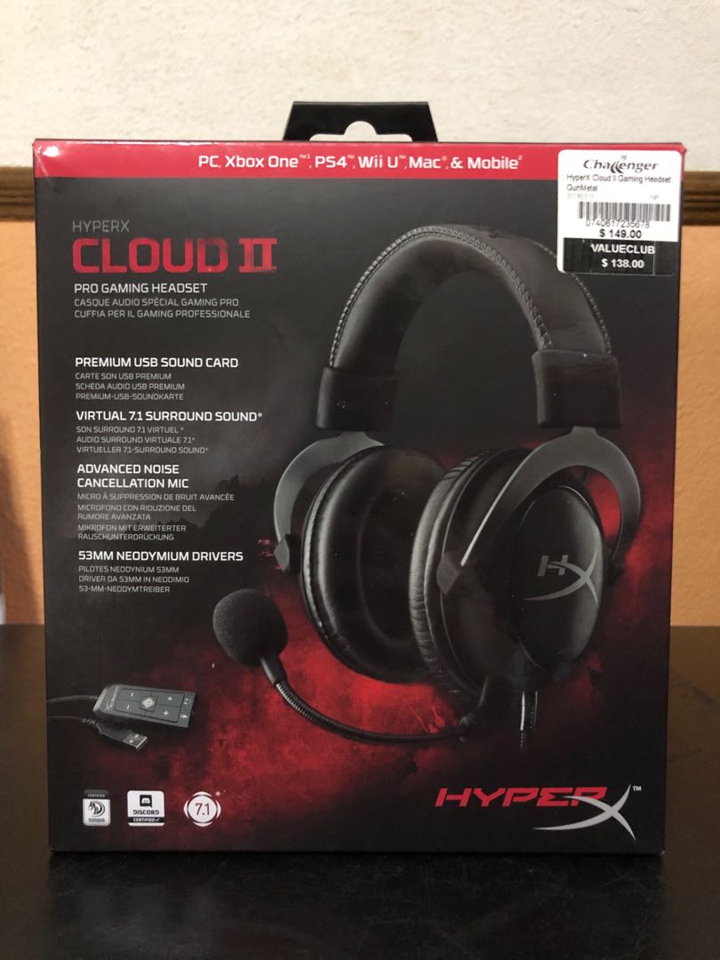 HyperX Cloud II, Audio, Headphones & Headsets on Carousell