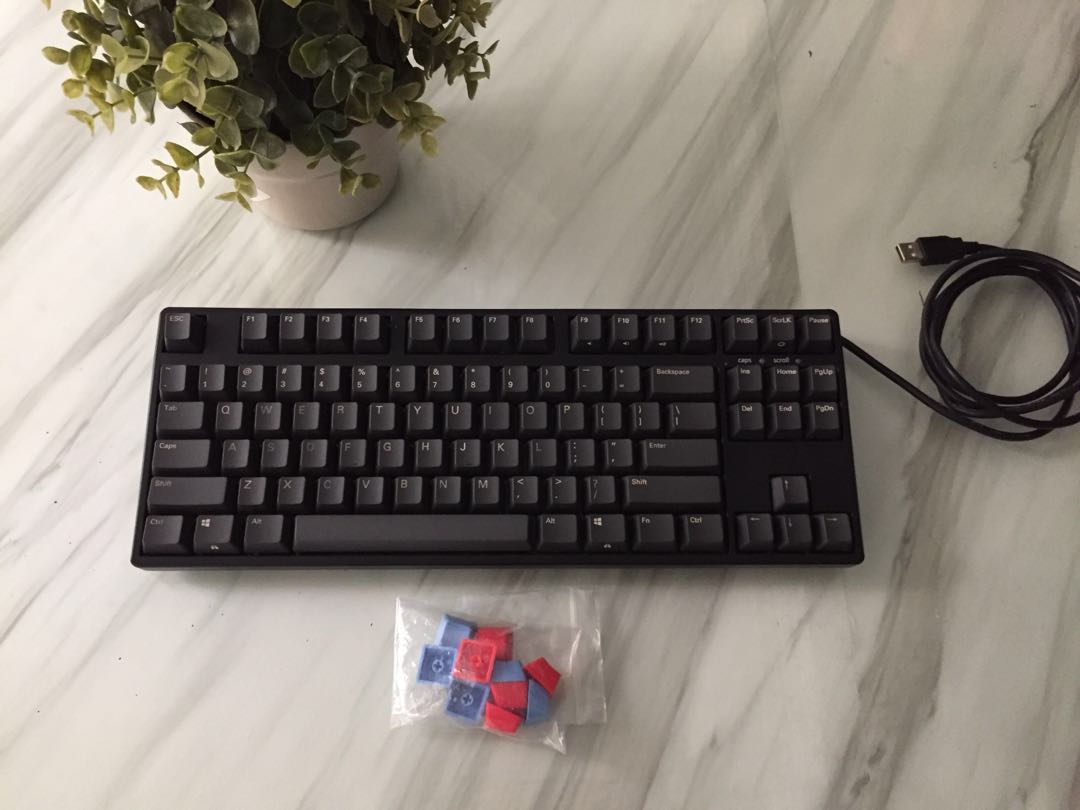 iKBC C87 Gaming Keyboard Genuine Cherry MX Blue, Computers & Tech, Parts & Accessories, Computer ...