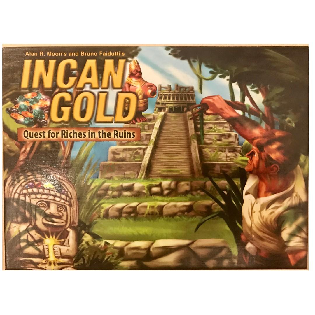 Incan Gold Board Game, Hobbies & Toys, Toys & Games on Carousell