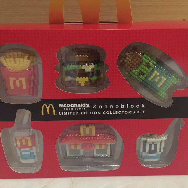 McDonald's Nanoblock, Hobbies & Toys, Toys & Games on Carousell