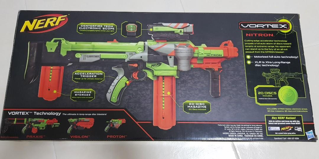 Nerf Gun Vortex Nitron, Hobbies & Toys, Toys & Games on Carousell