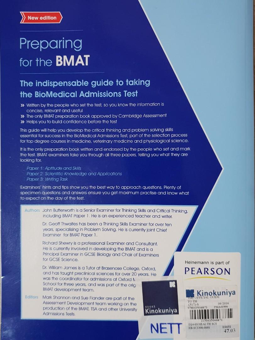 (NEW) Preparing for the BMAT, Hobbies & Toys, Books & Magazines ...