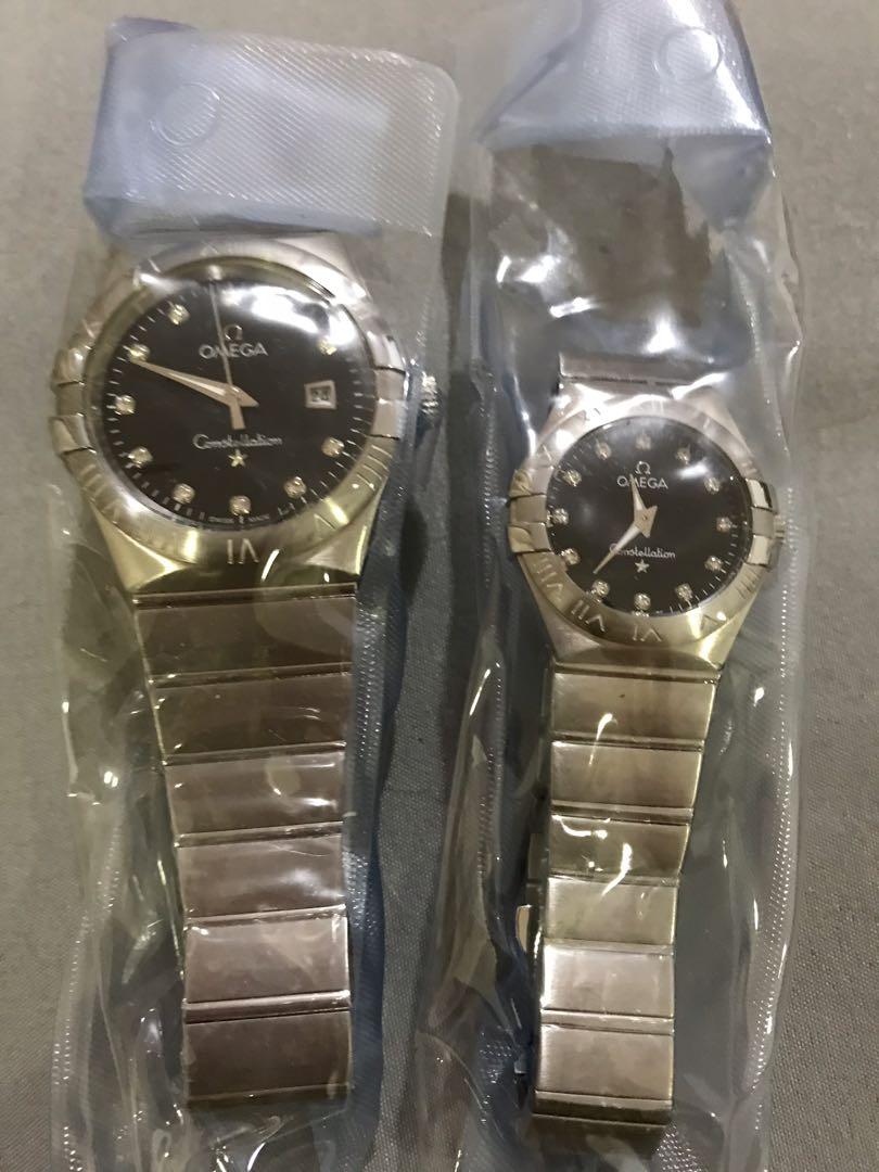 Omega Couple Watch 5K each, Luxury, Watches on Carousell