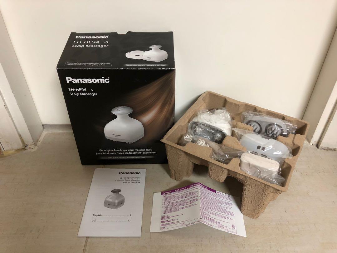 Panasonic Scalp Massager, 健康及營養食用品, 按摩紓緩用品 - Carousell