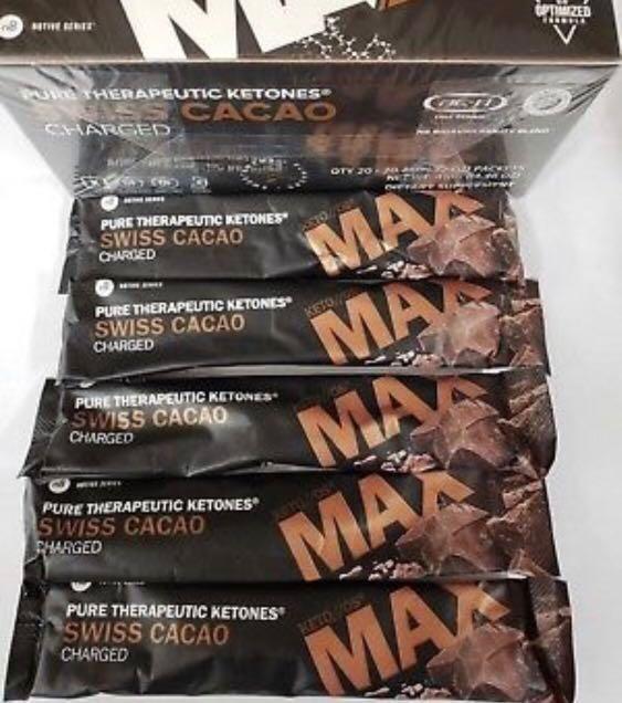 Pruvit // OS MAX Swiss Cacao (Charged) - Box of 20 sachets, Health ...
