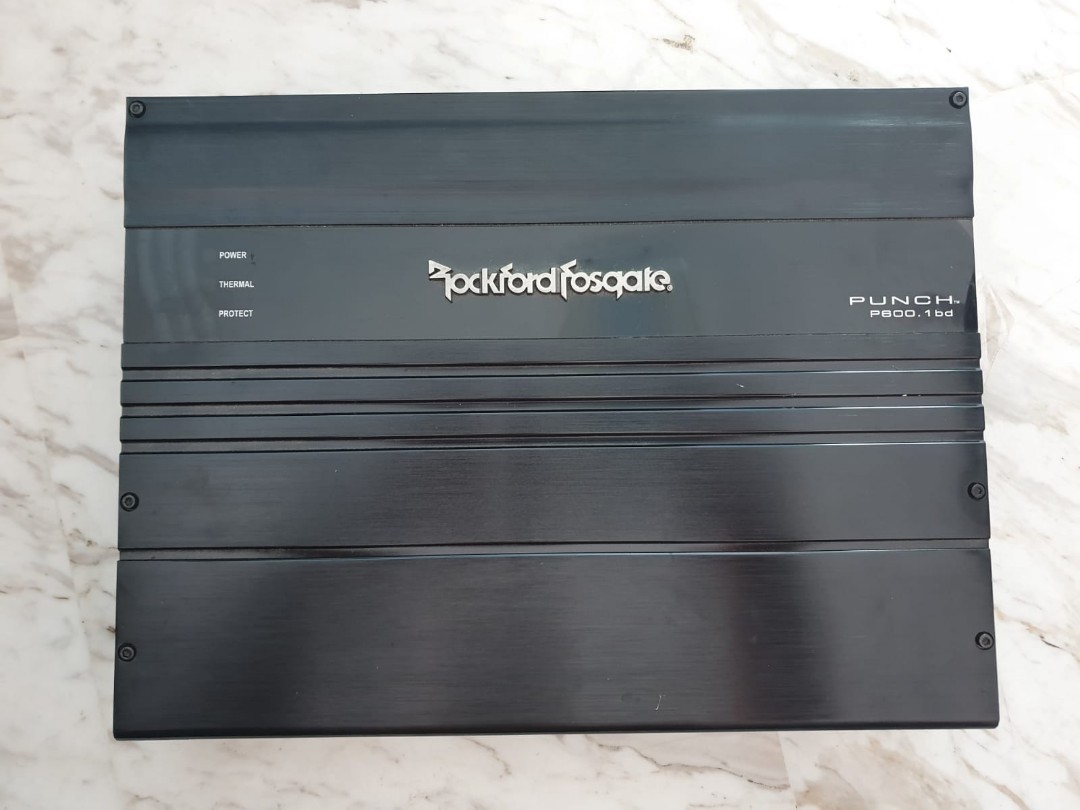 Rockford Fosgate Punch P600.1bd, Car Accessories, Accessories on Carousell
