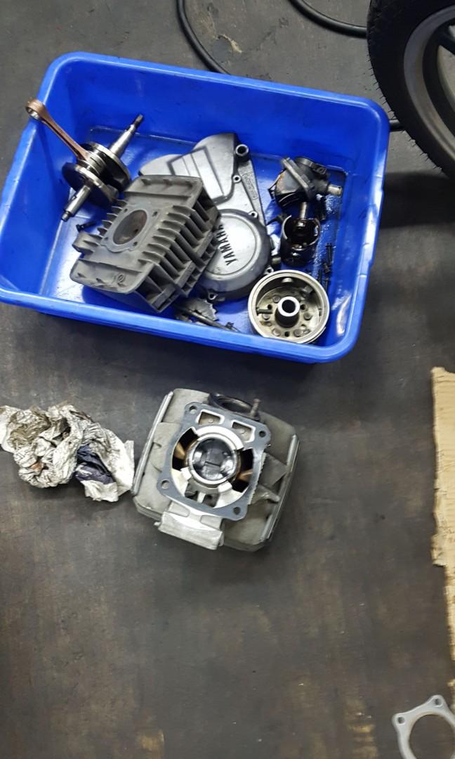 Rxz overhaul ENGINE, Motorcycles, Motorcycle Accessories on Carousell