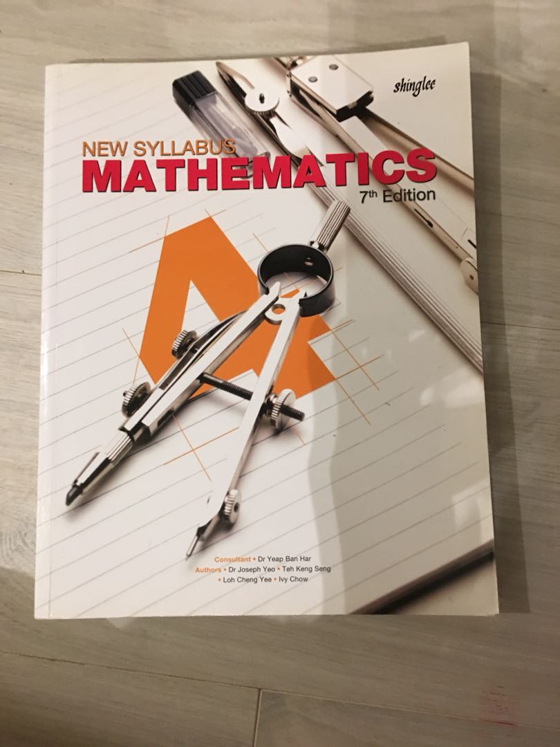 Secondary 4 Maths Textbook, Hobbies & Toys, Books & Magazines ...