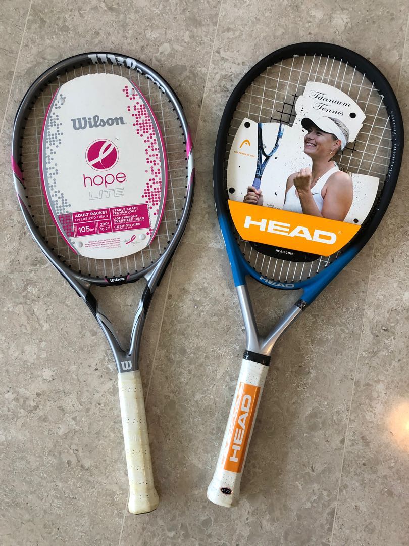 Tennis Racket, Sports Equipment, Sports & Games, Racket & Ball Sports ...