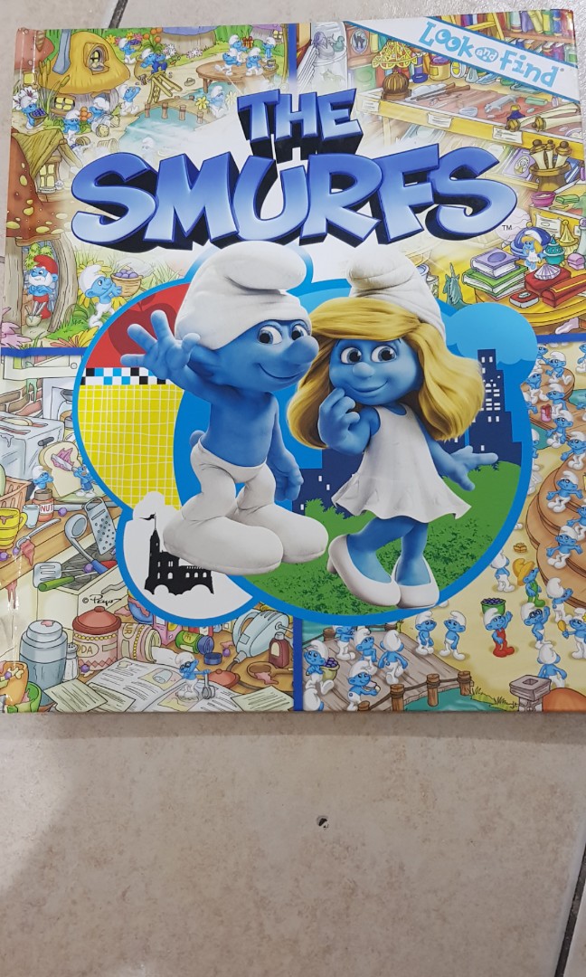 The Smurfs Story Book, Hobbies & Toys, Books & Magazines, Children's ...