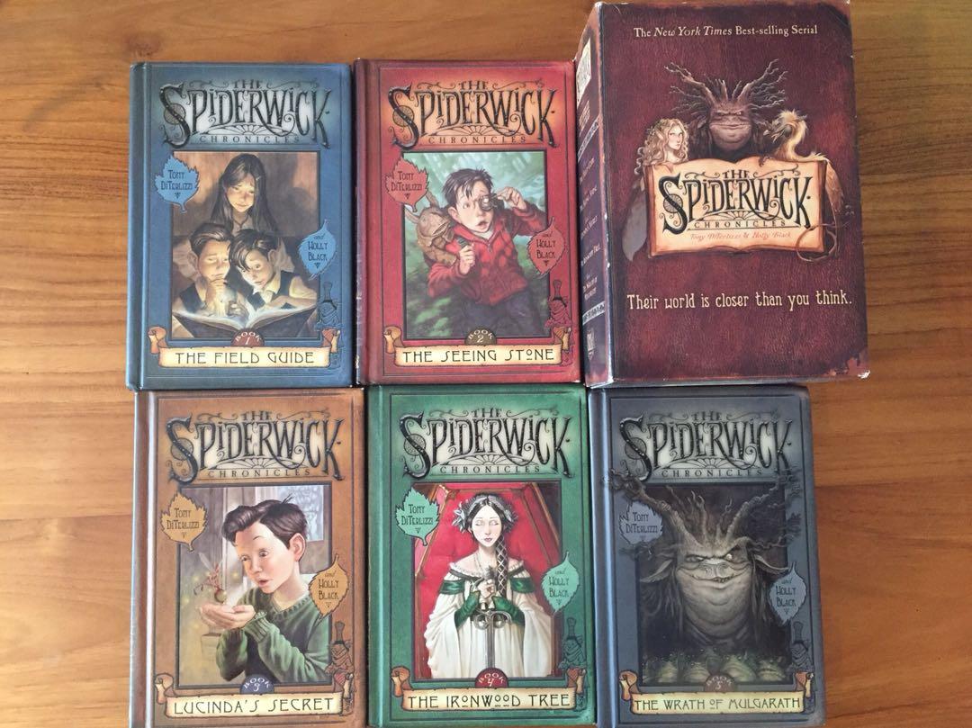 The Spiderwick Chronicles (full serie of four books with case), Hobbies ...
