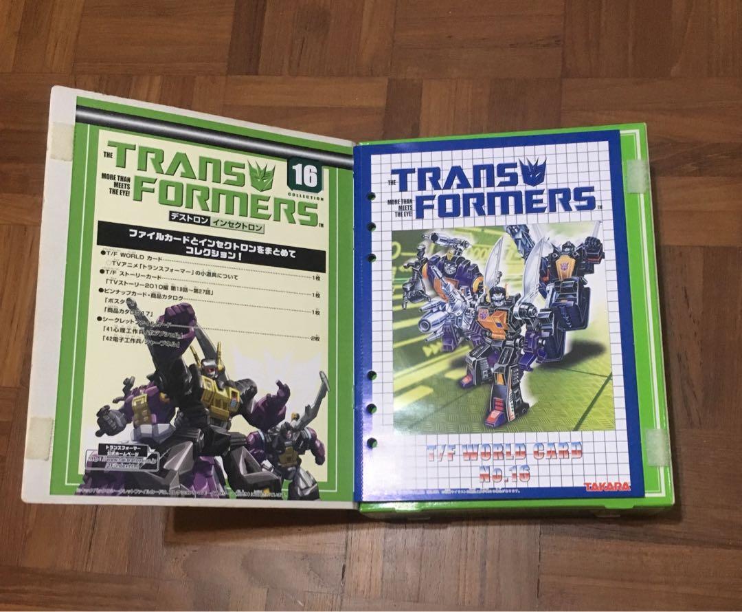Transformers book collection insecticons, Hobbies & Toys, Toys & Games ...