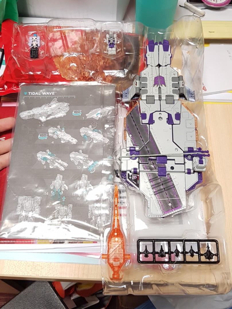 Transformers Titans Return Tidal Wave Tidalwave + Thunder Wing ...