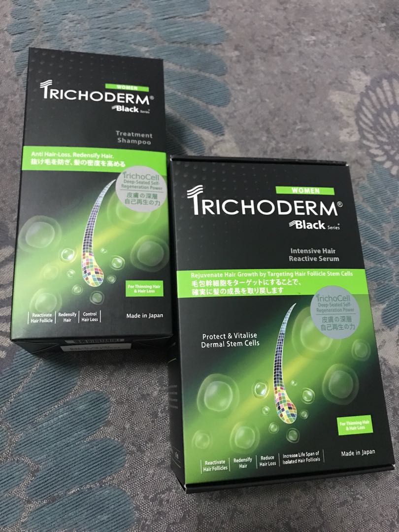 Trichoderm HAir Shampoo and Serum, Beauty & Personal Care, Hair on ...