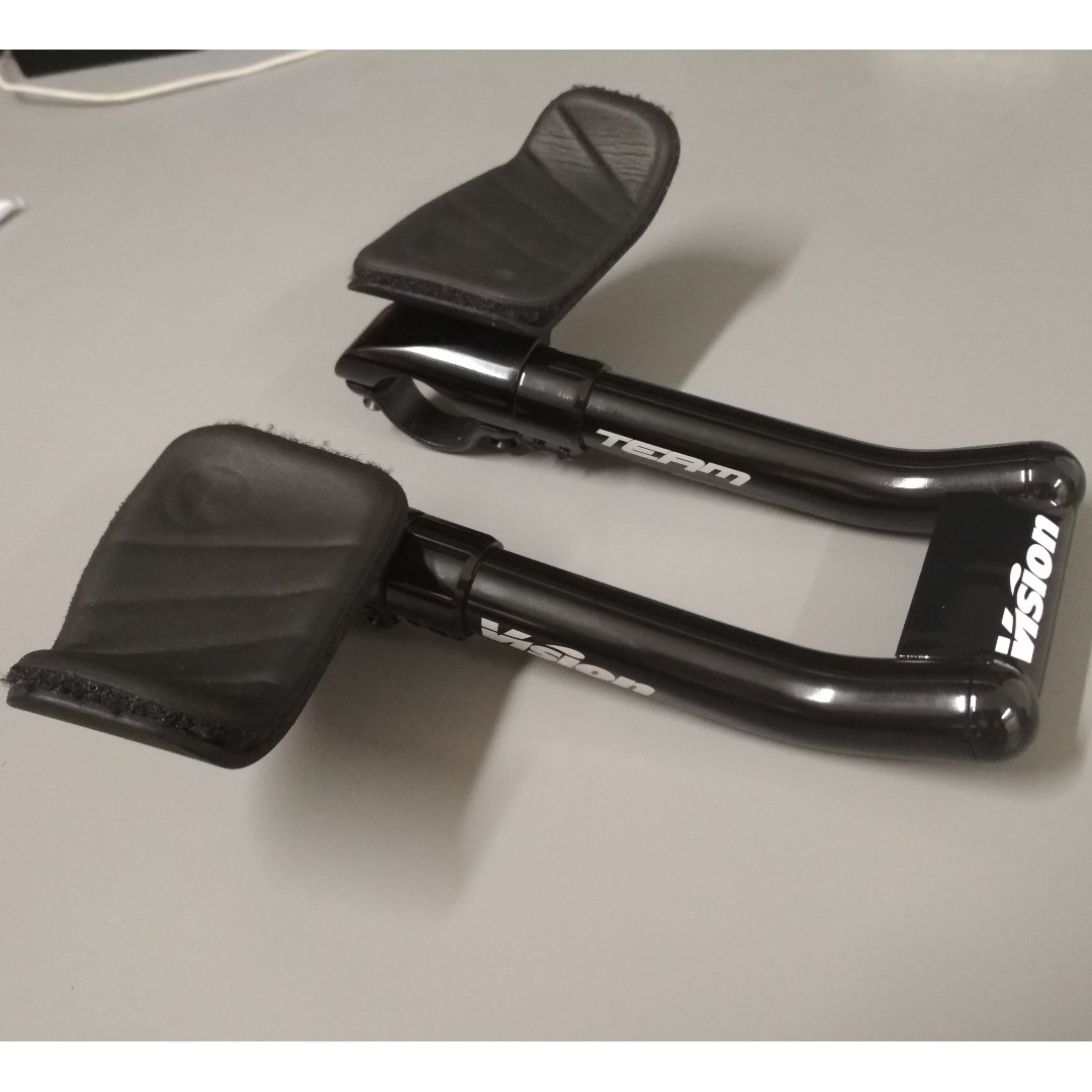 Vision Team Mini TT Clip-on Aero Bars, Sports Equipment, Bicycles ...