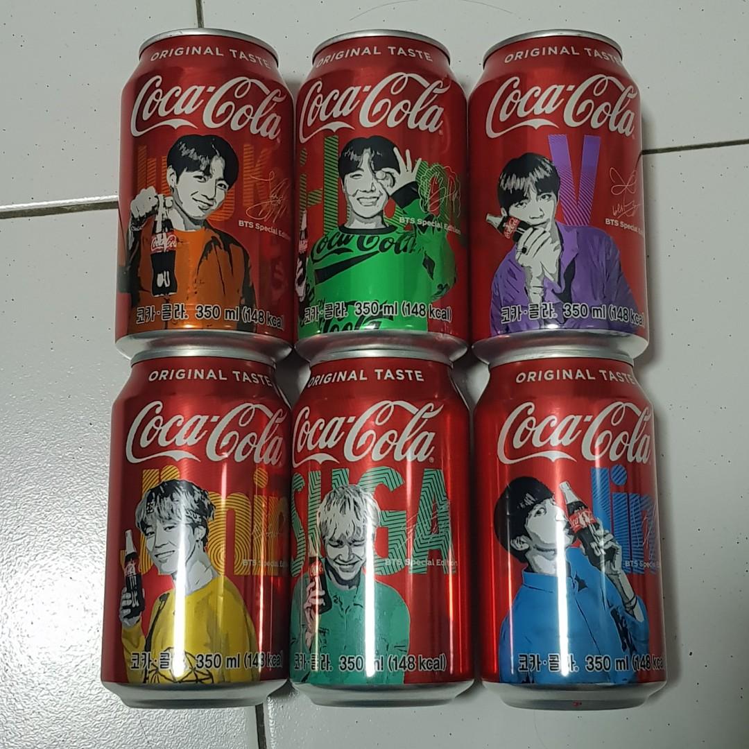 [WTS] BTS Special Edition Coca Cola Coke, Food & Drinks, Alcoholic ...
