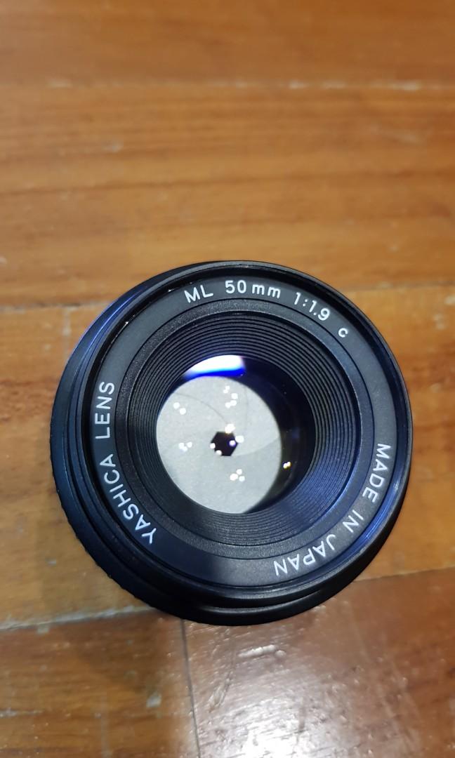 Yashica ML 50mm f1.9 c, Photography, Lens & Kits on Carousell
