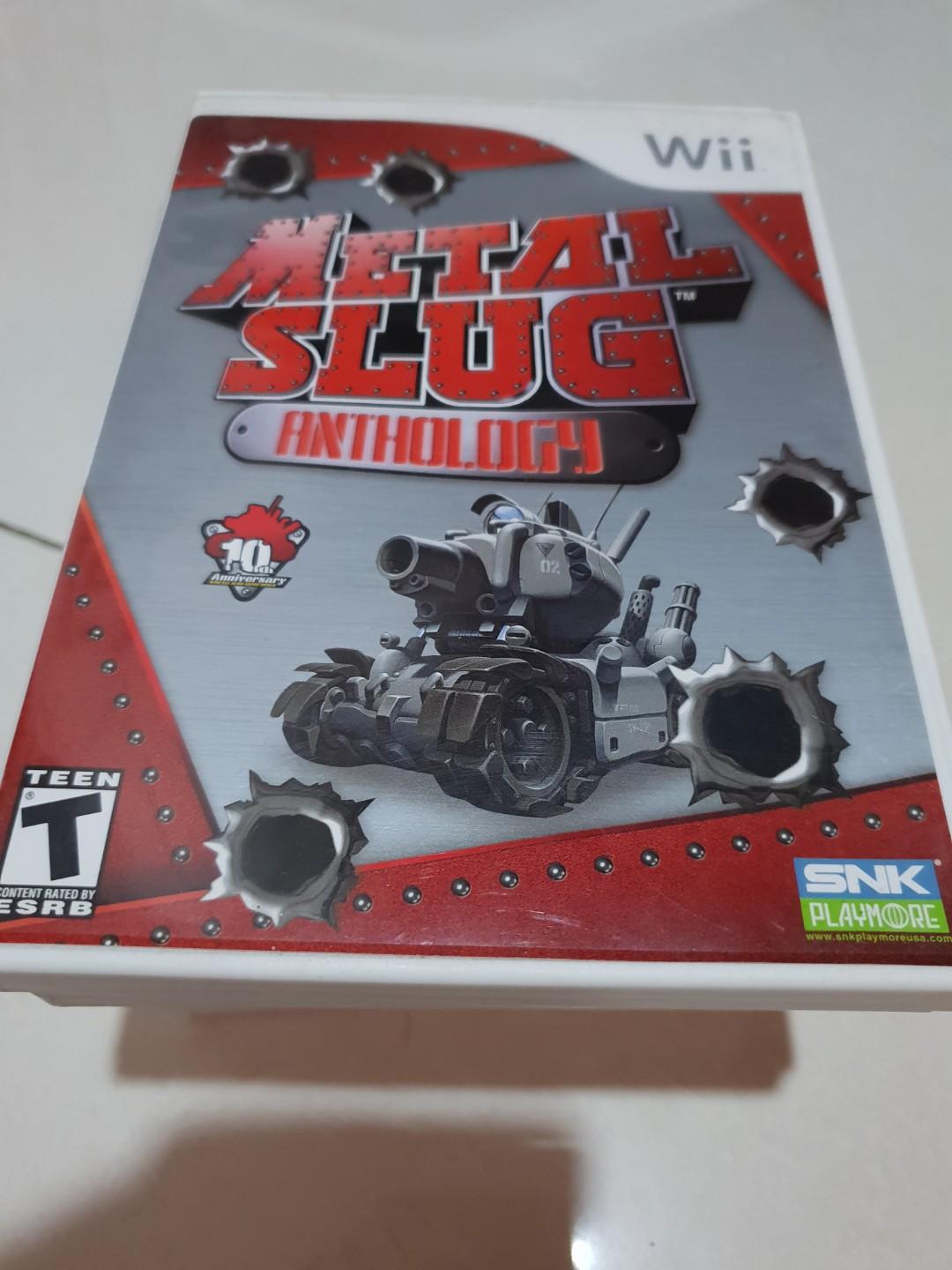 $30 Metal Slug: Anthology, Original with disc, cover, instruction ...