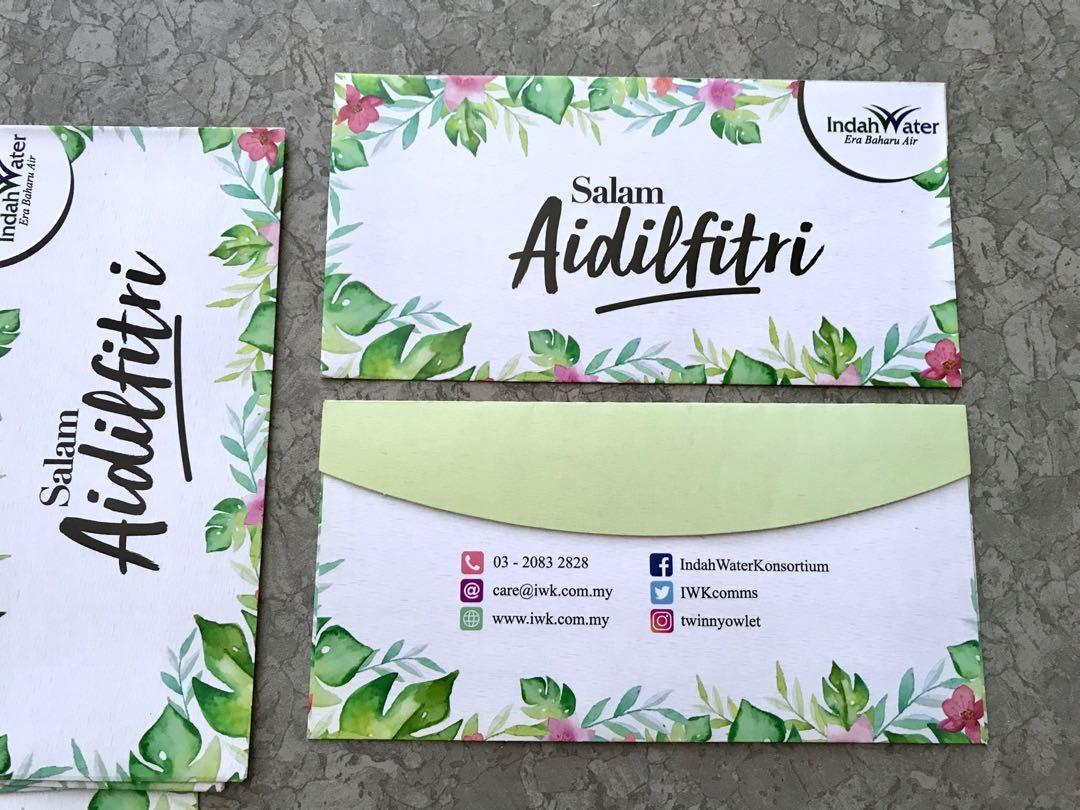 6pcs Indah Water 2018 raya packet / sampul raya sdr, Hobbies & Toys ...