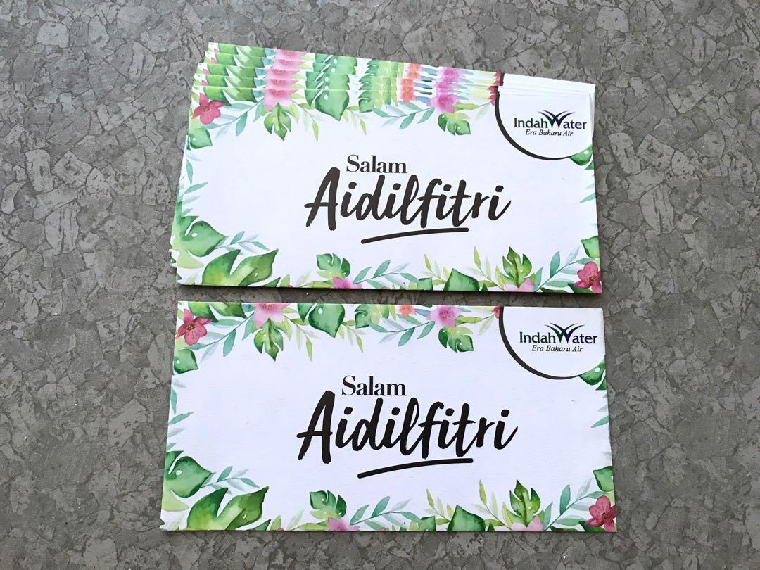 6pcs Indah Water 2018 raya packet / sampul raya sdr, Hobbies & Toys ...