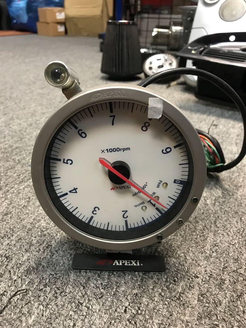 Apexi rpm with shift light, Auto Accessories on Carousell
