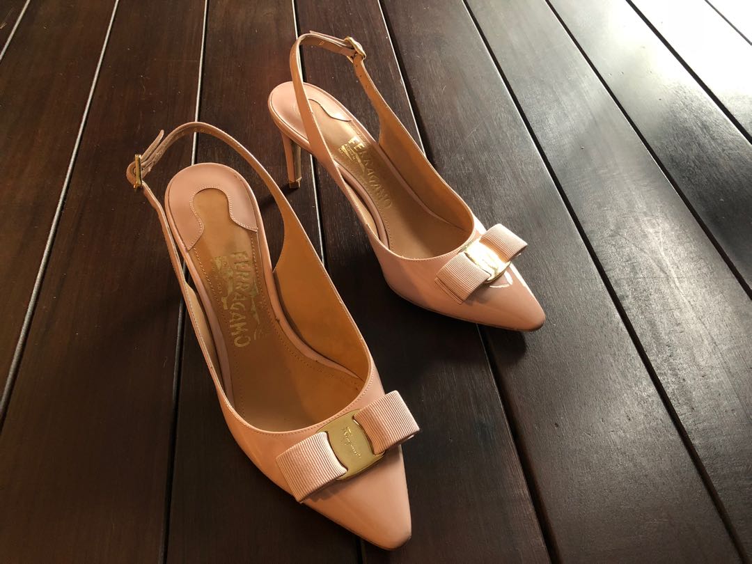 Authentic Ferragamo heels, Women's Fashion, Footwear, Heels on Carousell