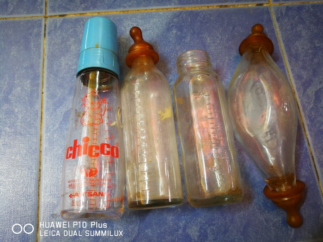 Botol susu kaca lama, antik, vintage, Babies & Kids, Nursing & Feeding ...