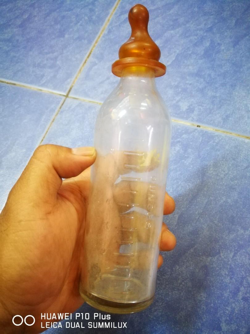 Botol susu kaca lama, antik, vintage, Babies & Kids, Nursing & Feeding ...