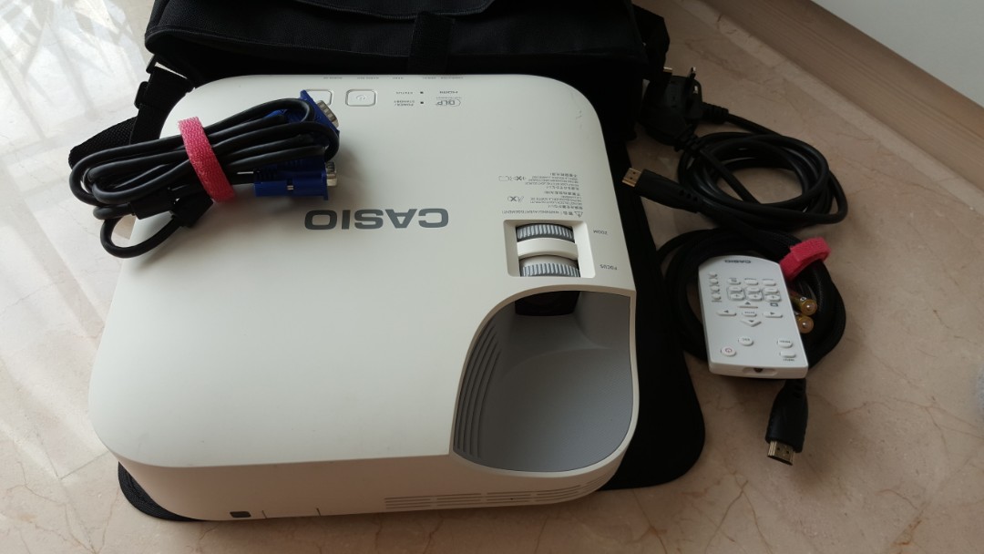 Casio XJ-V1 projector, TV & Home Appliances, TV & Entertainment ...