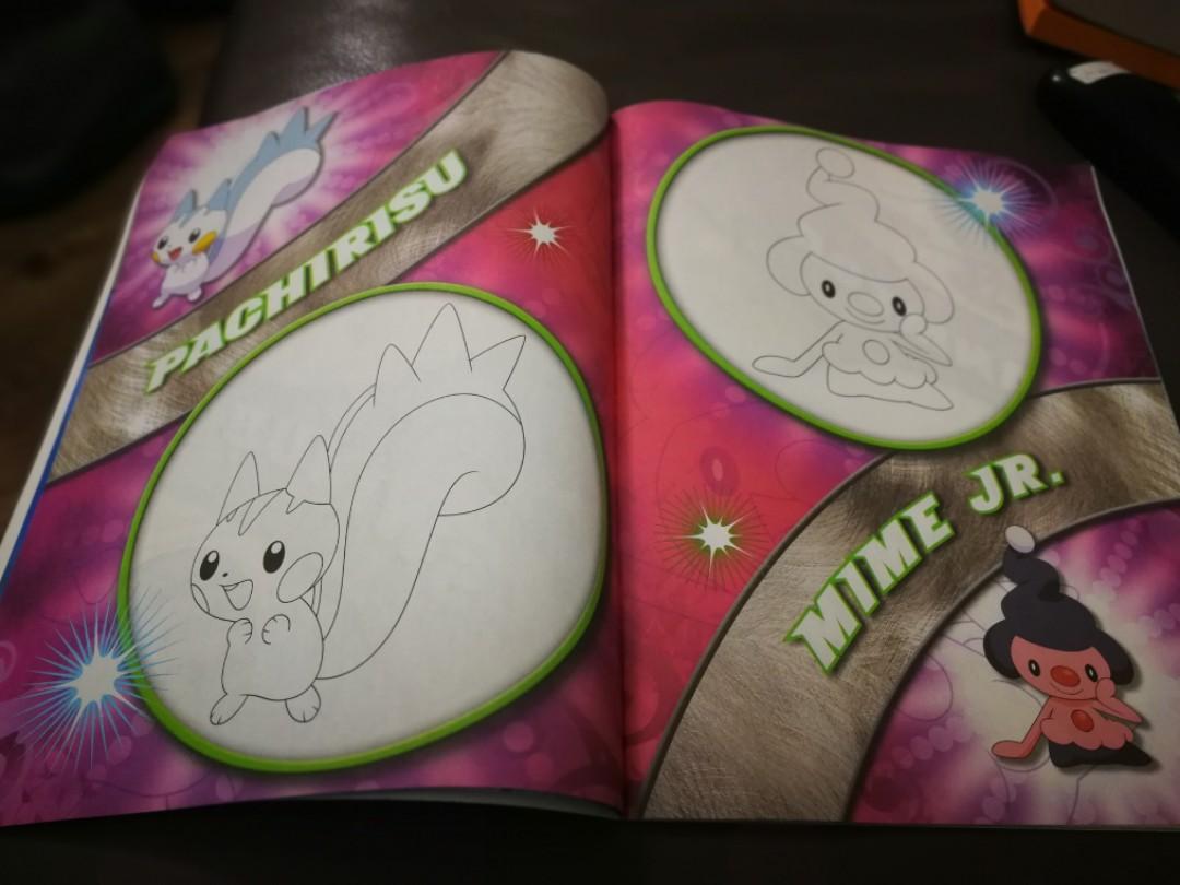 Create & trace Pokémon, 興趣及遊戲, 手作＆自家設計, 文具 - Carousell