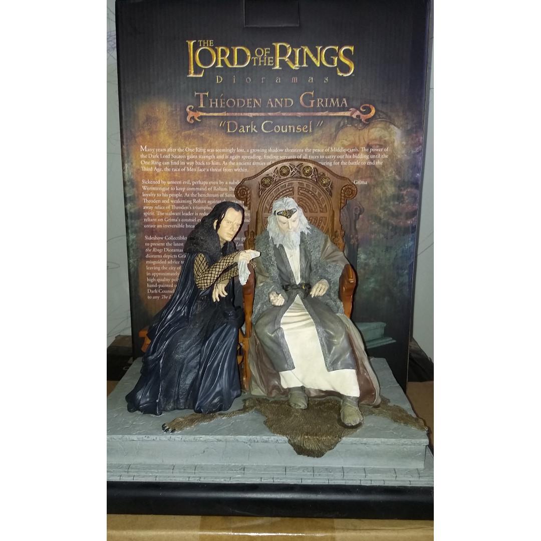 Dark Counsel - Theoden and Grima-Lord of the rings, Hobbies & Toys, Collectibles & Memorabilia ...