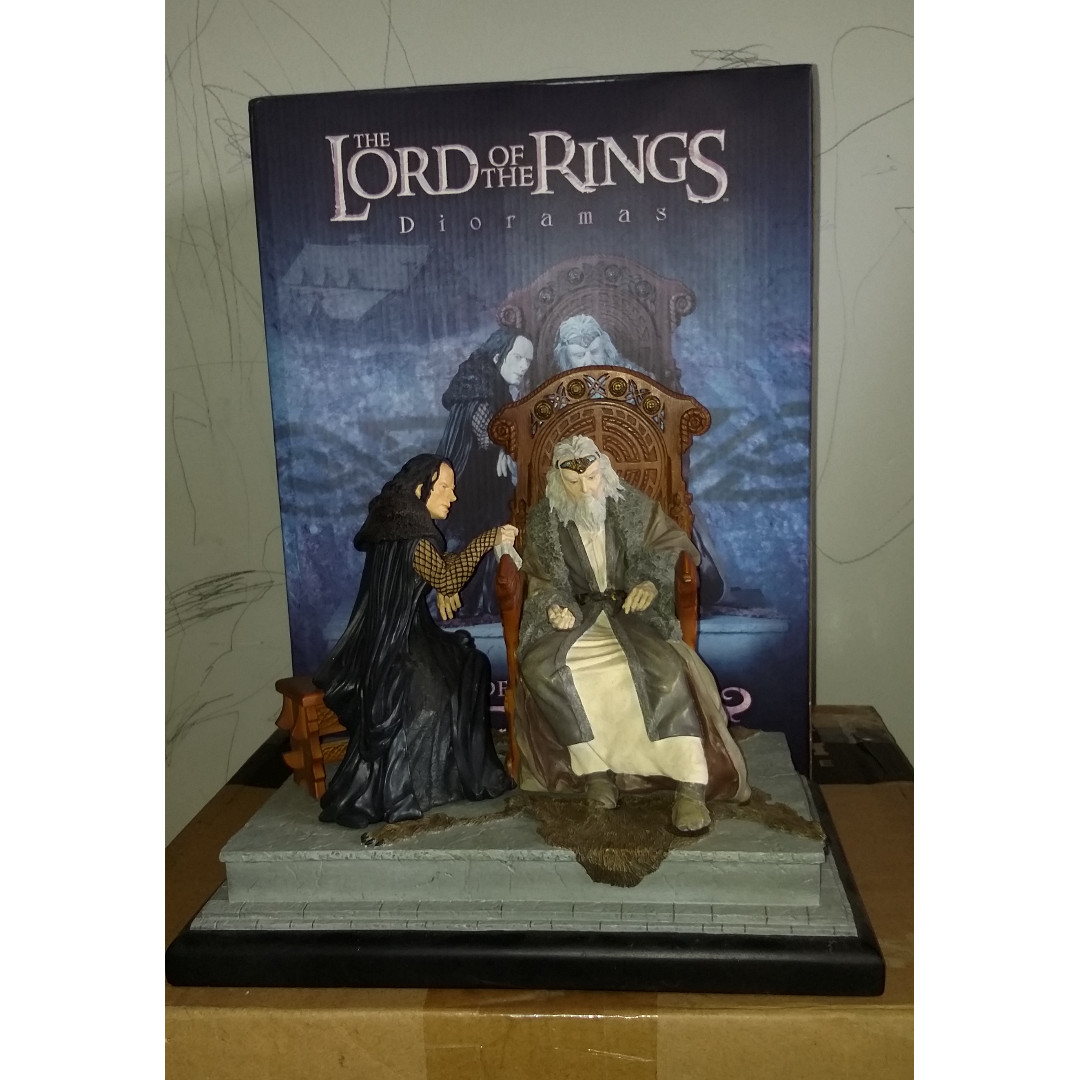 Dark Counsel - Theoden and Grima-Lord of the rings, Hobbies & Toys ...