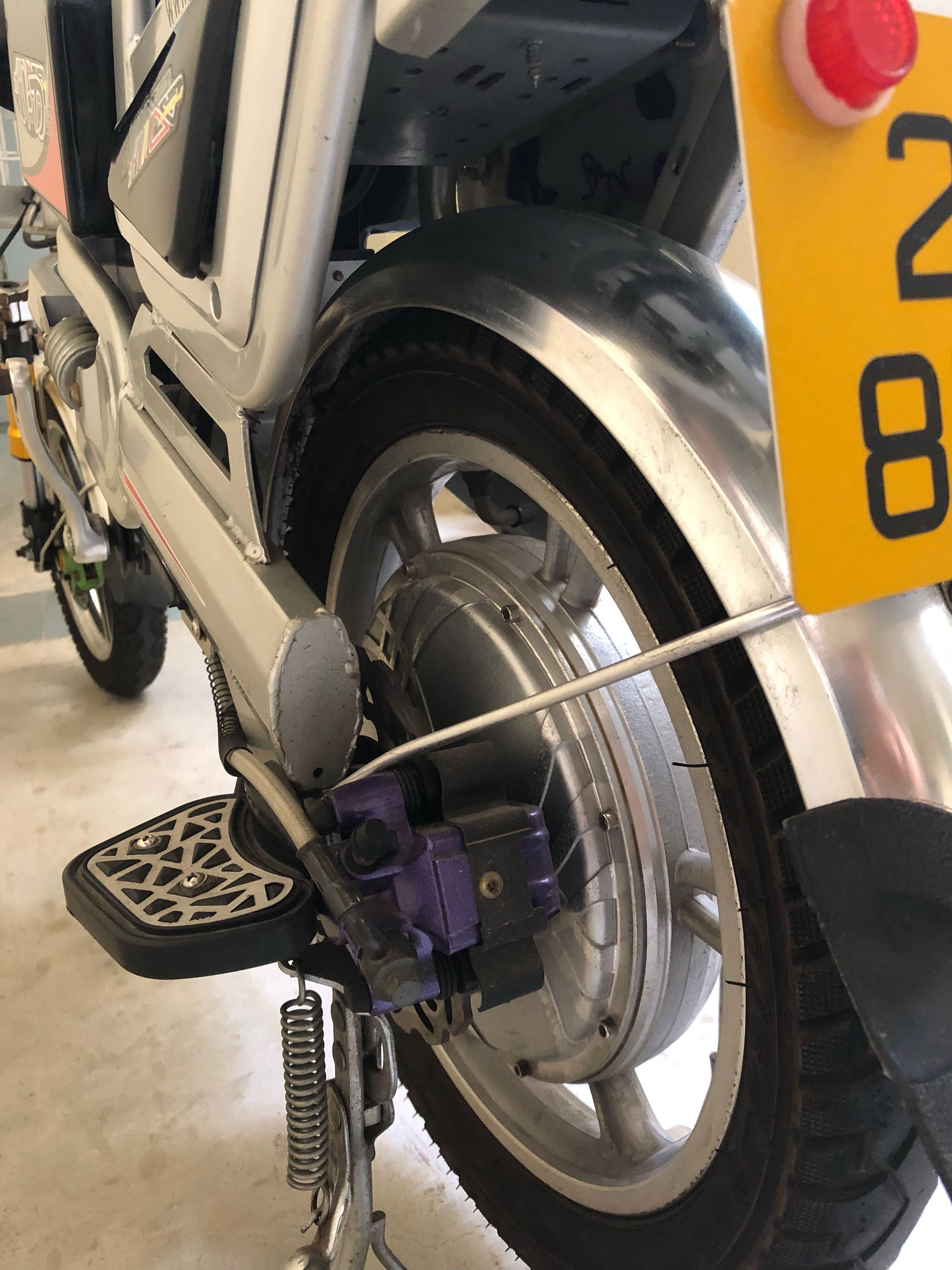 E-bike with LTA blue tag and number plate, Sports Equipment, PMDs, E ...