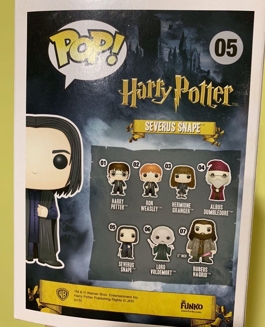 Funko Pop! Severus Snape, Hobbies & Toys, Toys & Games on Carousell