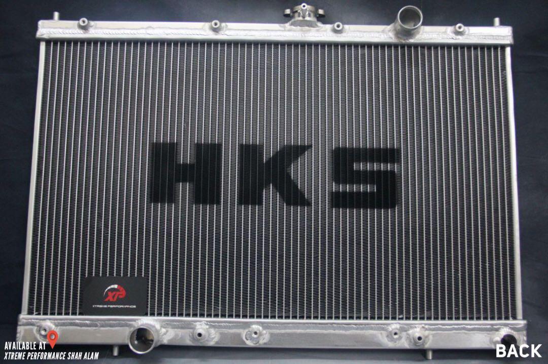 HKS Aluminum Sport Racing Radiator Heavy Duty Extreme Cooling For ...