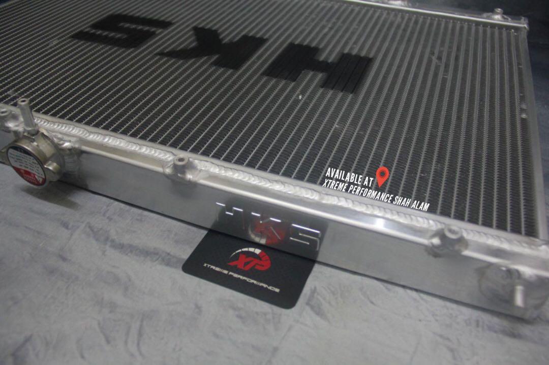 HKS Aluminum Sport Racing Radiator Heavy Duty Extreme Cooling For ...
