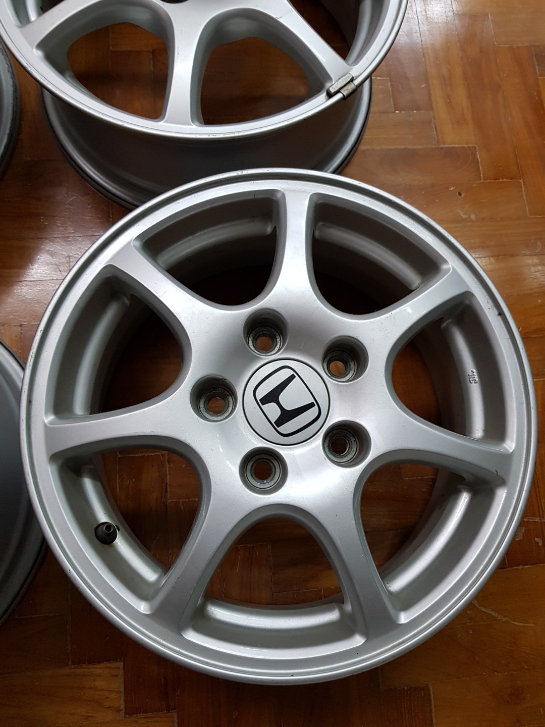 Honda Stock RN6 Stream rims, Car Accessories, Tyres & Rims on Carousell