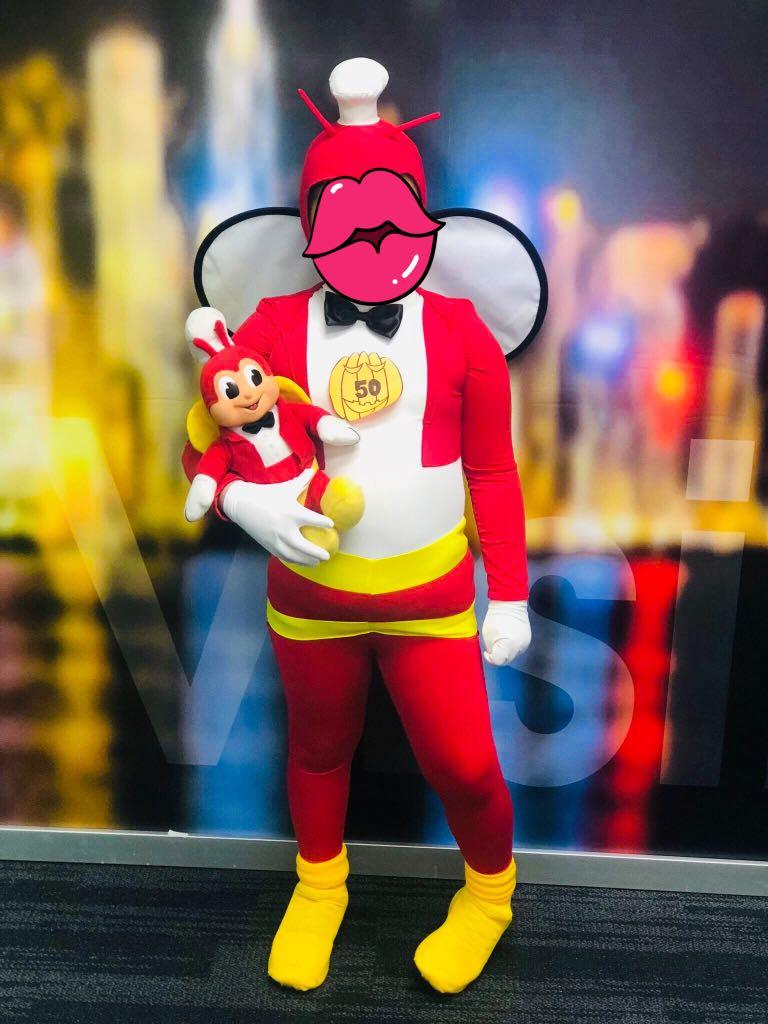 Jollibee Costume, Babies & Kids, Babies & Kids Fashion on Carousell