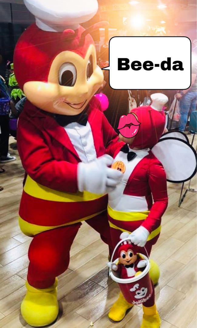 Jollibee Costume, Babies & Kids, Babies & Kids Fashion on Carousell