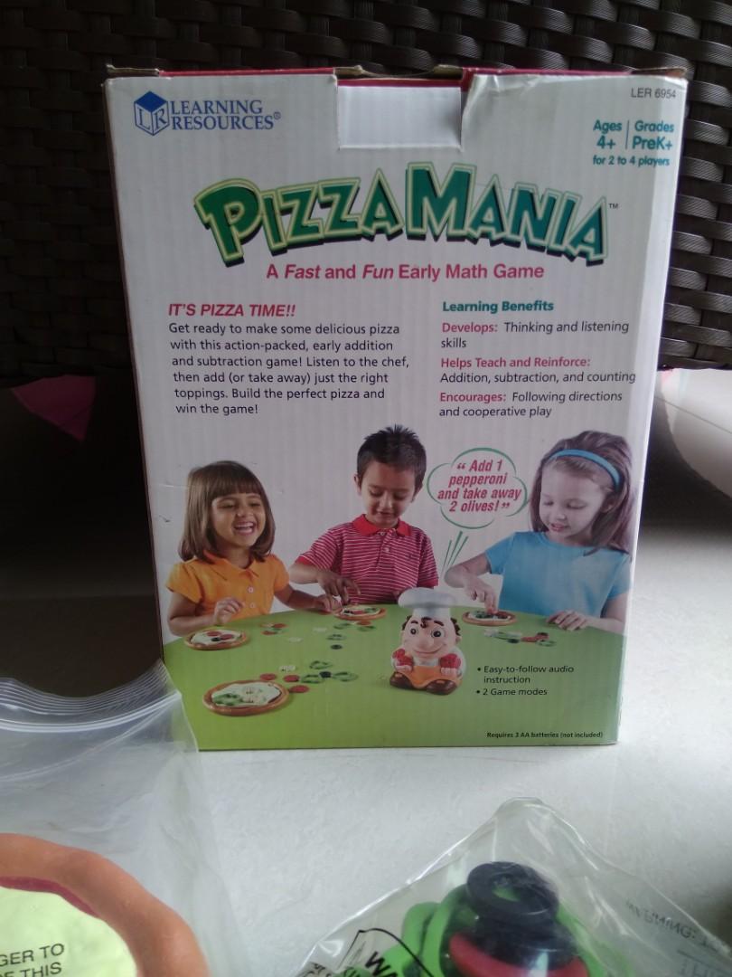 Learning Resources Pizza Mania, Hobbies & Toys, Toys & Games on Carousell
