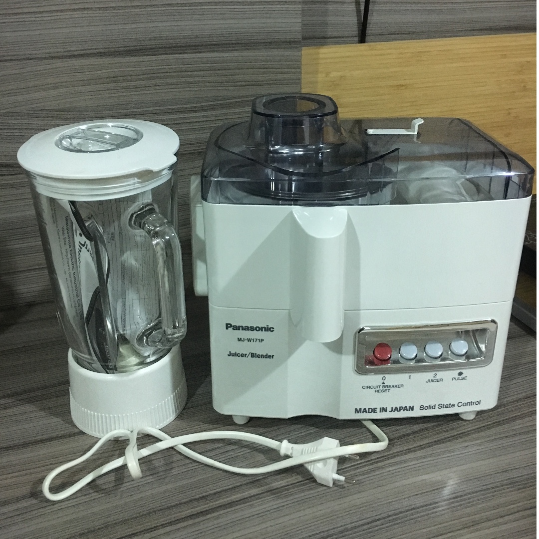Panasonic Juicer/Blender (MJ-W171P) - Made in Japan, TV & Home ...