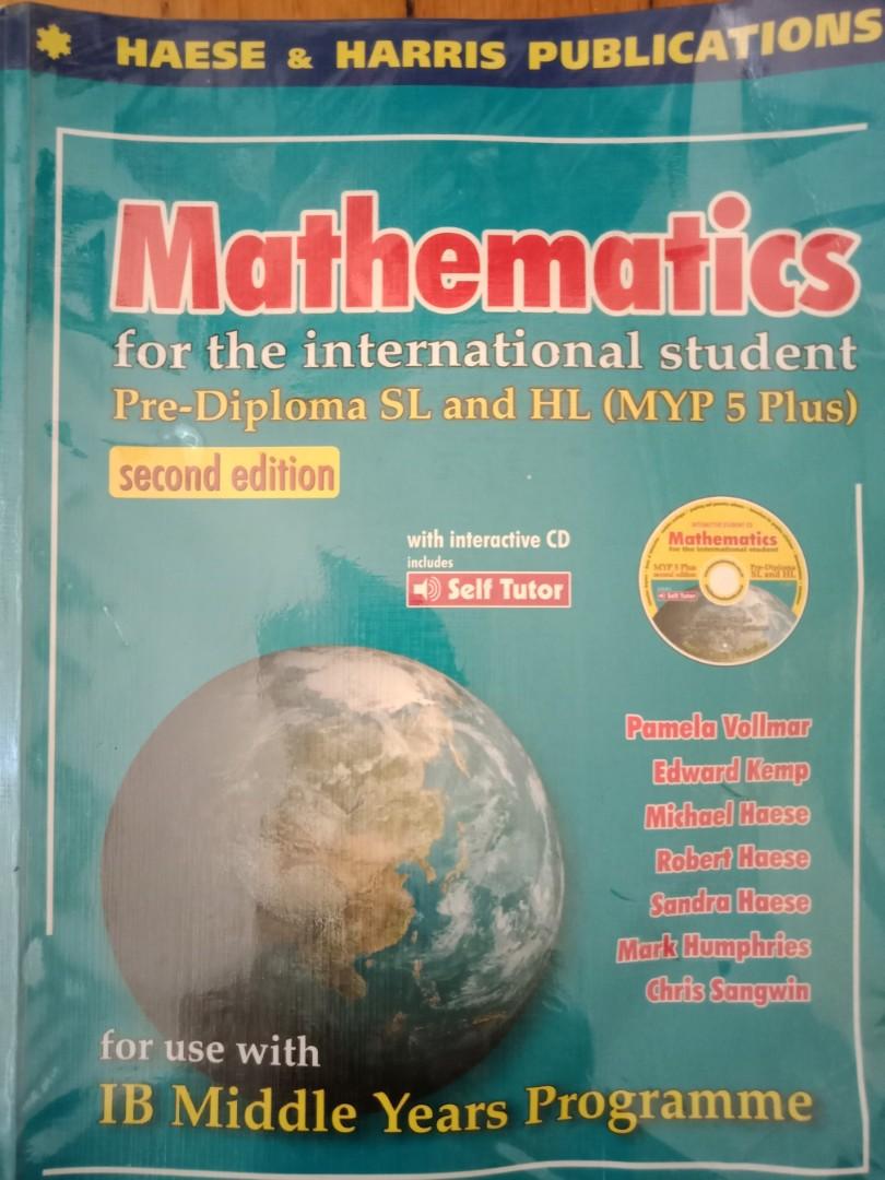 Mathematics for the international student IB second edition, Hobbies ...