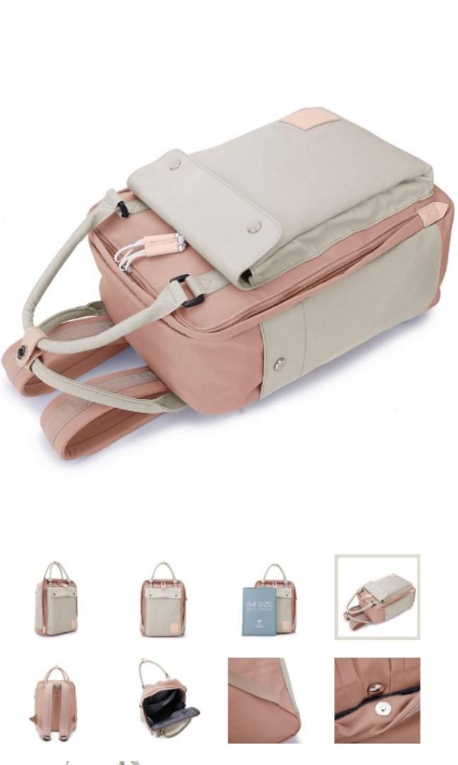 Mizzue Lakia Shiflet Backpack (Pink), Women's Fashion, Bags & Wallets ...