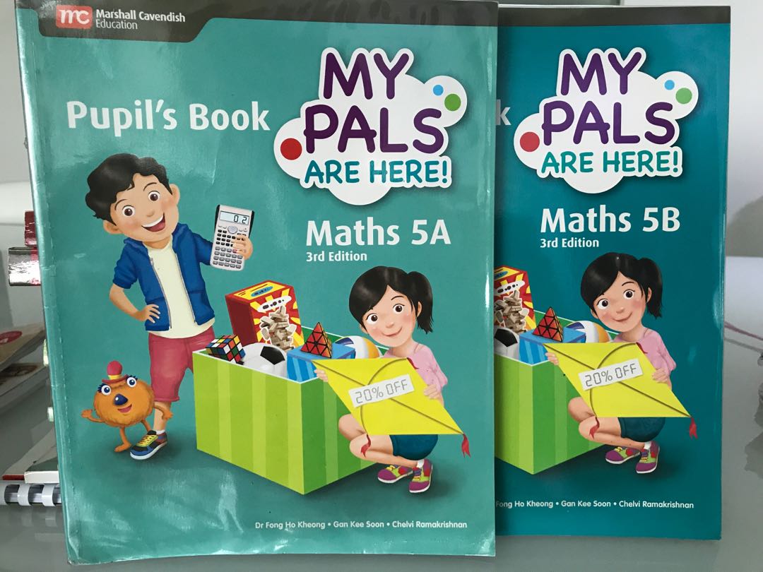 My Pals are here Math Text book 5A/B (3rd Ed), Hobbies & Toys, Books ...