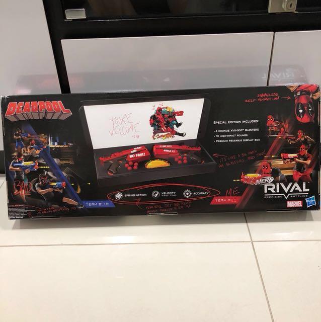 Nerf Rival Deadpool, Hobbies & Toys, Toys & Games on Carousell